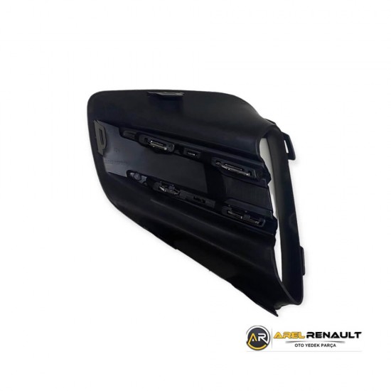 Clio 5 Sağ Sis Far Çerçevesi Kapağı Sissiz Nikelajlı 263314344R