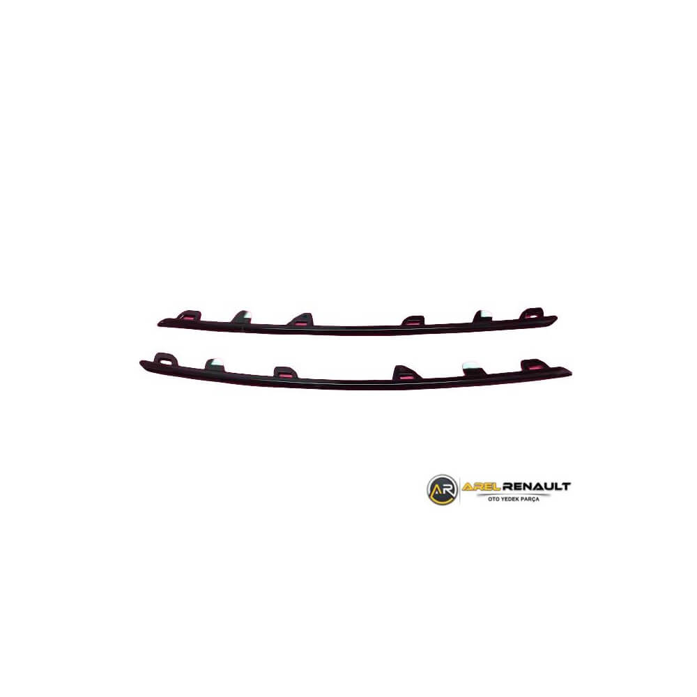 Renault Clio 5 Ön Panjur Çıtası Takımı (Siyah) 960104760R